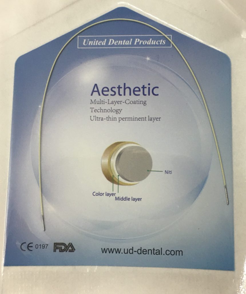 TOOTH COLOR NITI WIRES RECTANGULAR MANDIBULAR – Dental Concepts – The ...